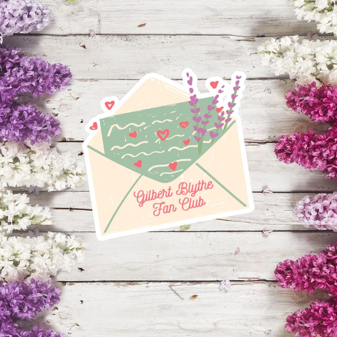 Adorables stickers Gilbert Blythe Fan club, Stickers pour ordinateur ...