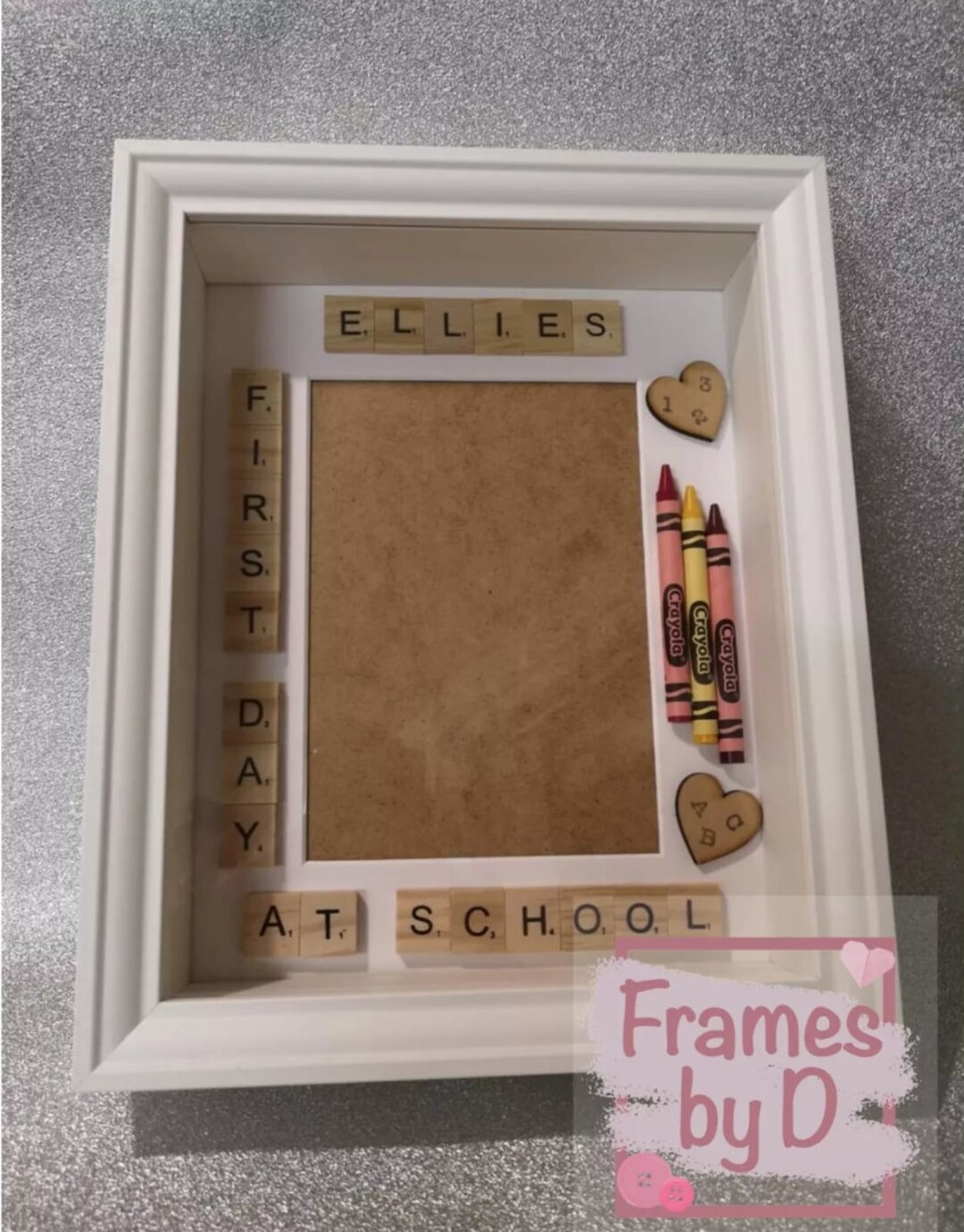 Personalised First Day of School Photo Frame First Day of School ...