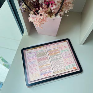 Digital Journaling Bible in Pink/ Digital Bible /devotional/soap Method ...