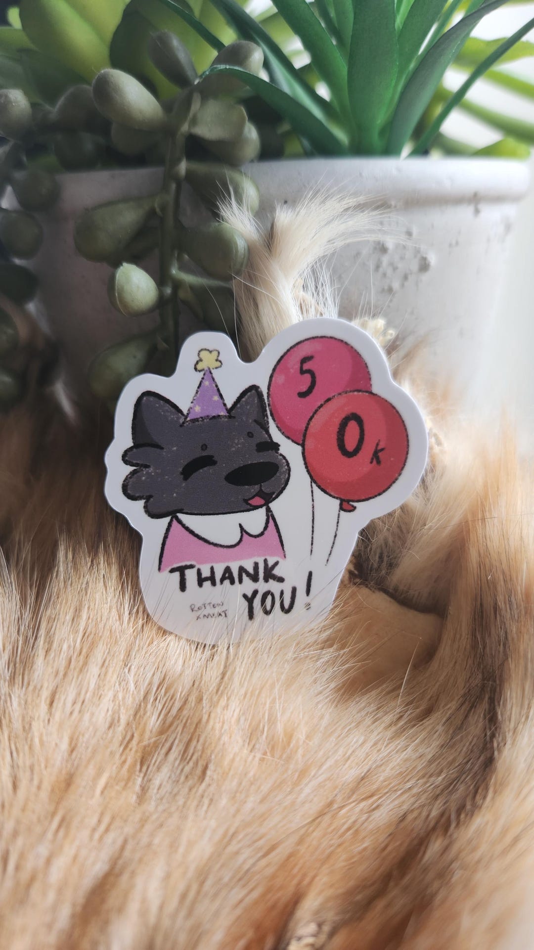 50k Sticker! - Etsy