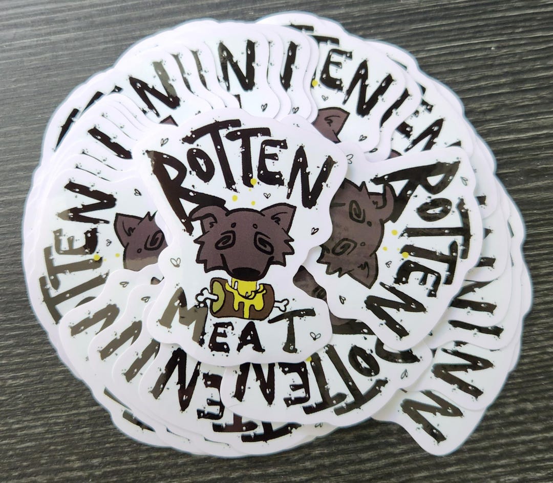 Rotten Meat Logo - Etsy