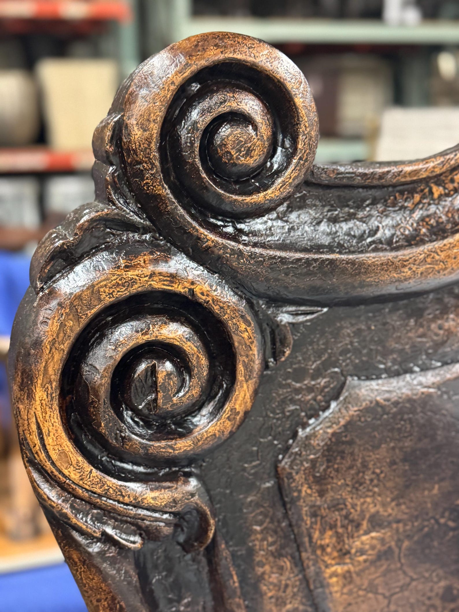 Luxurious Solid Wood Queen Bed - Handcarved Queen Size Bedframe, Solid ...