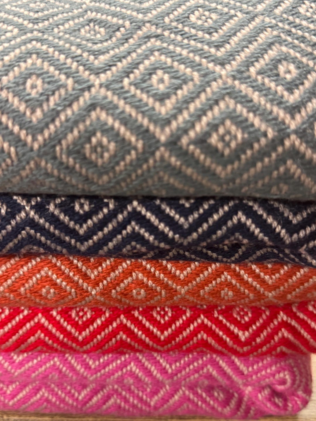 Peruvian Alpaca Blend Throw Blanket, Andean Pattern Woven Blanket ...