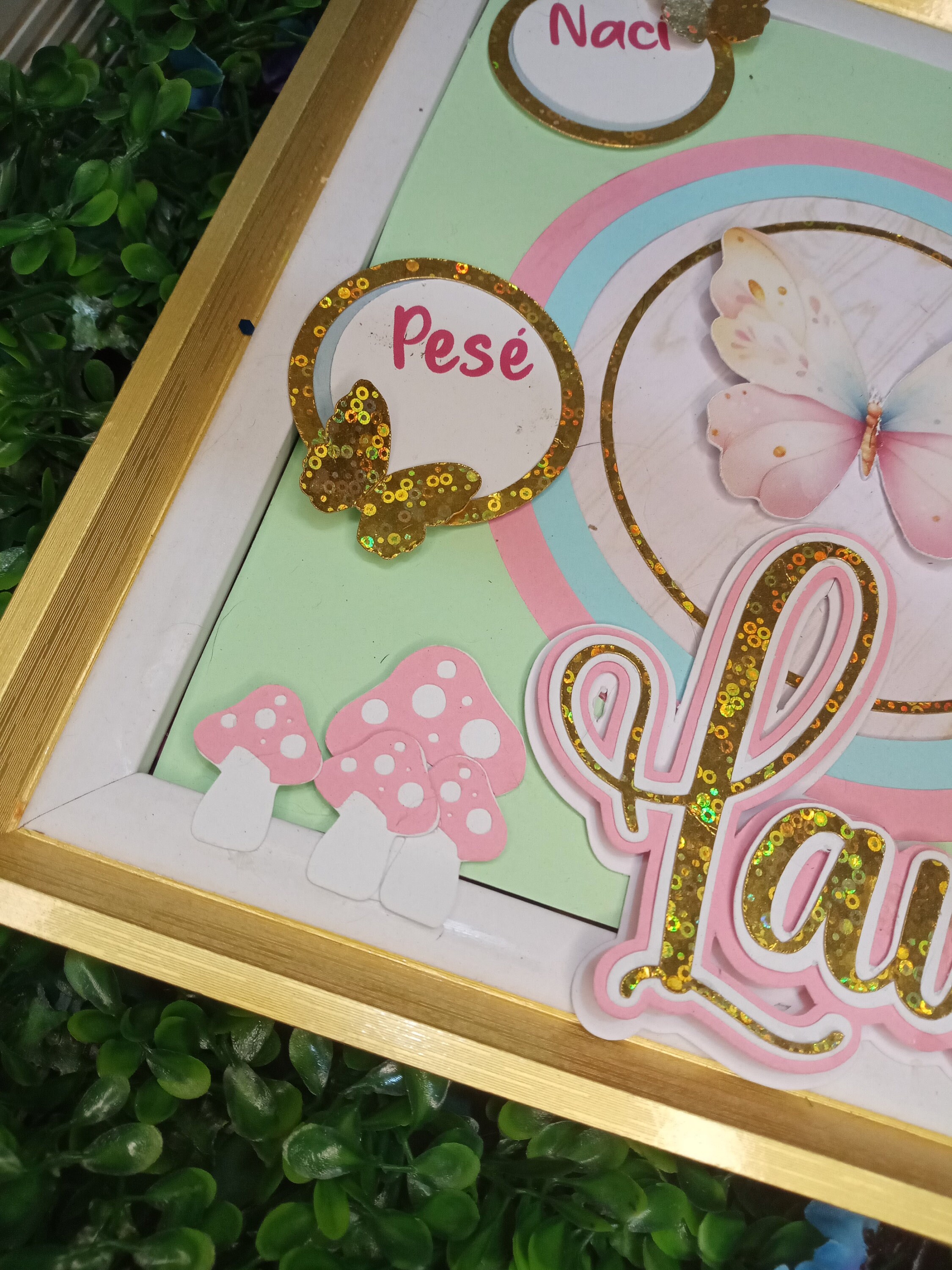 3D Baby Box for Kids, Baby Birth Shadow Box, Baby Gift, , for ...