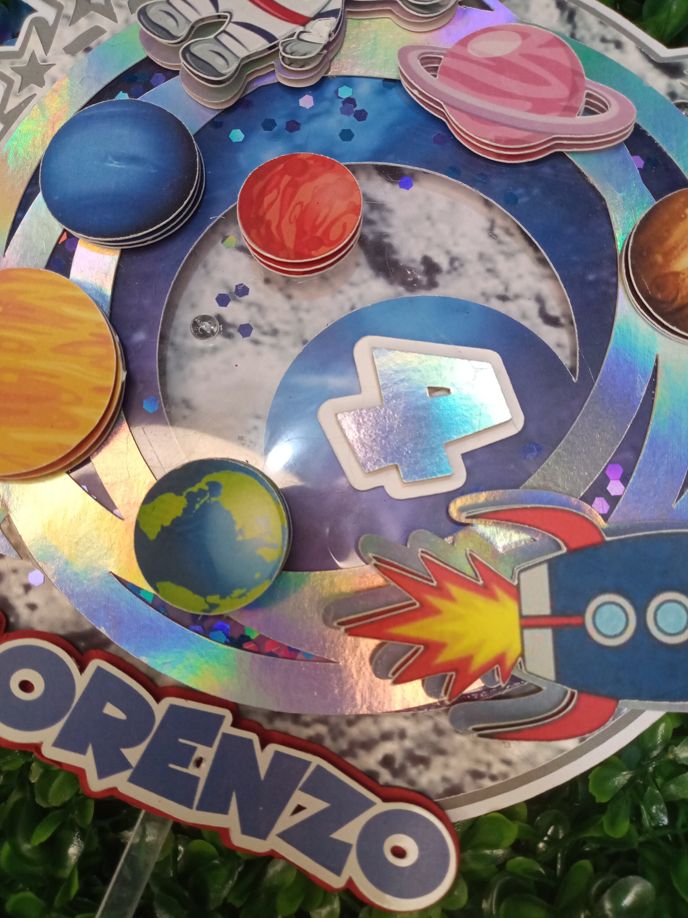 Outer Space Cake Topper Studio, Instant Download / Astronaut / Galaxy ...