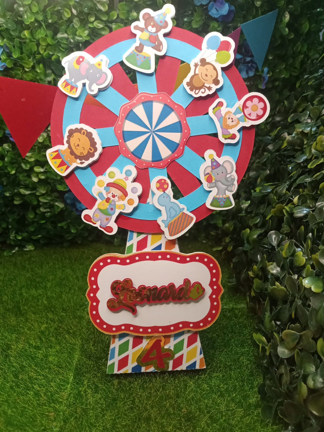 Circus Wheel Digital Template, Cut Files, Box Template SVG Files, Box ...