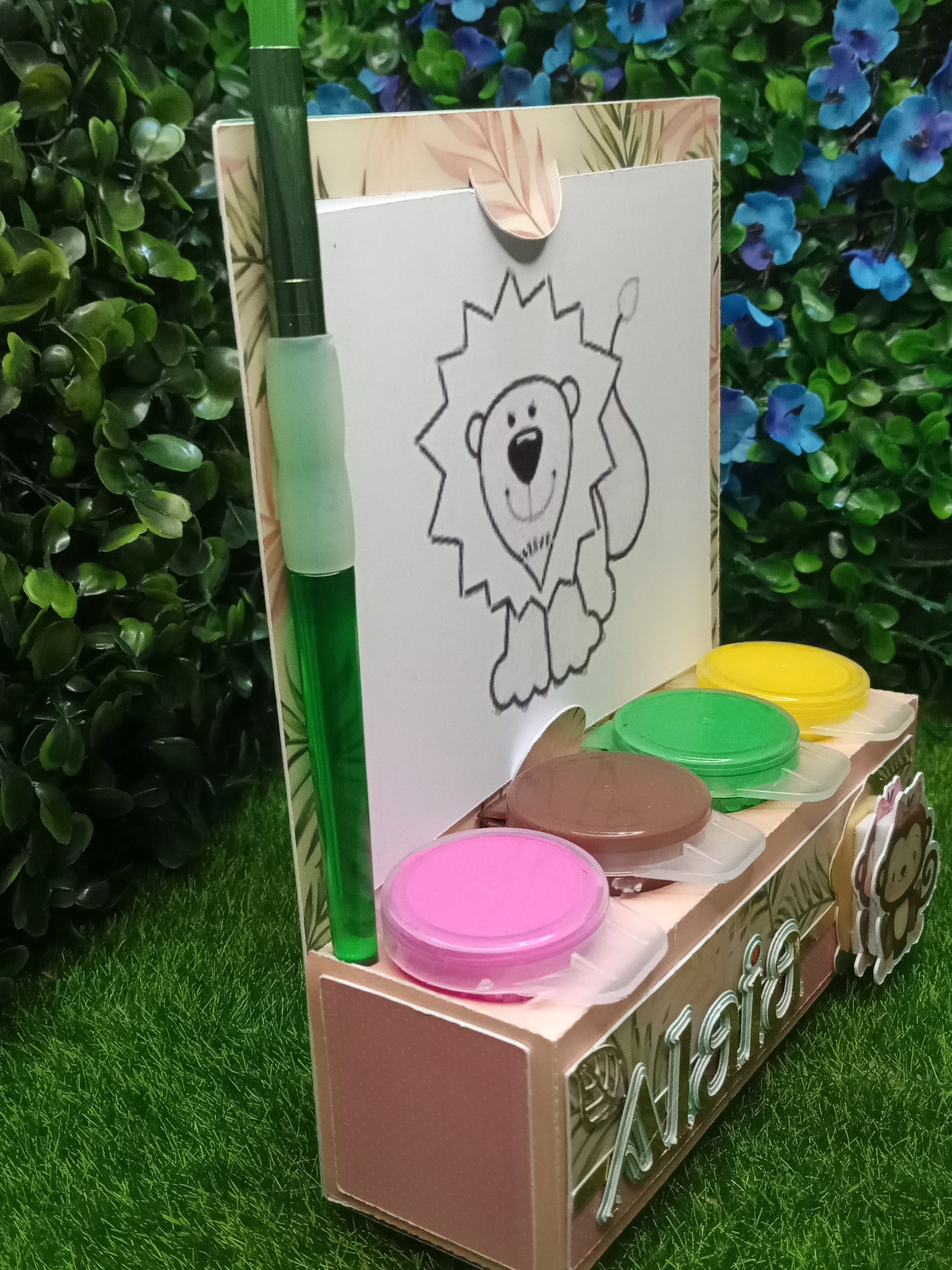 Paint and Brush Box, Digital File SVG With Video Tutorial, Box SVG, Box ...