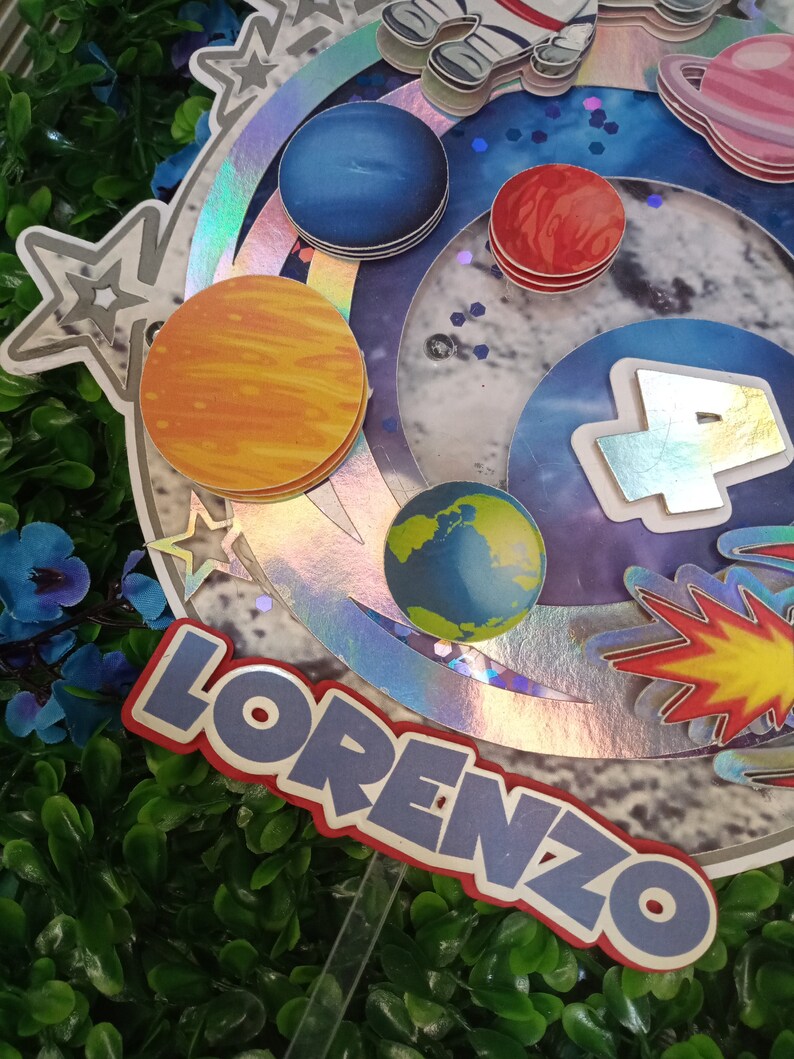 Outer Space Cake Topper Studio, Instant Download / Astronaut / Galaxy ...