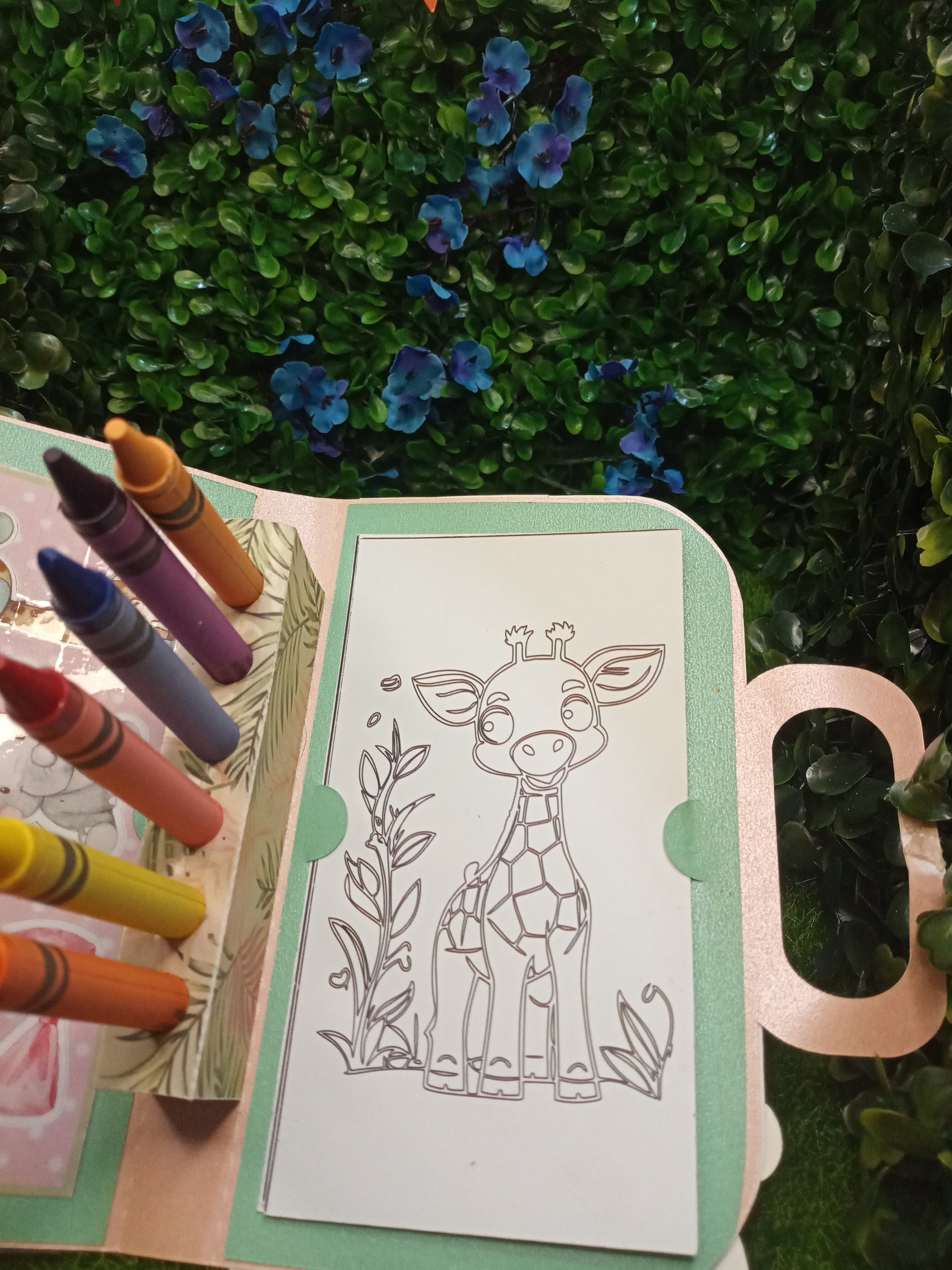 Suitcase Box Digital Coloring SVG Template With Video Tutorial, Gift ...