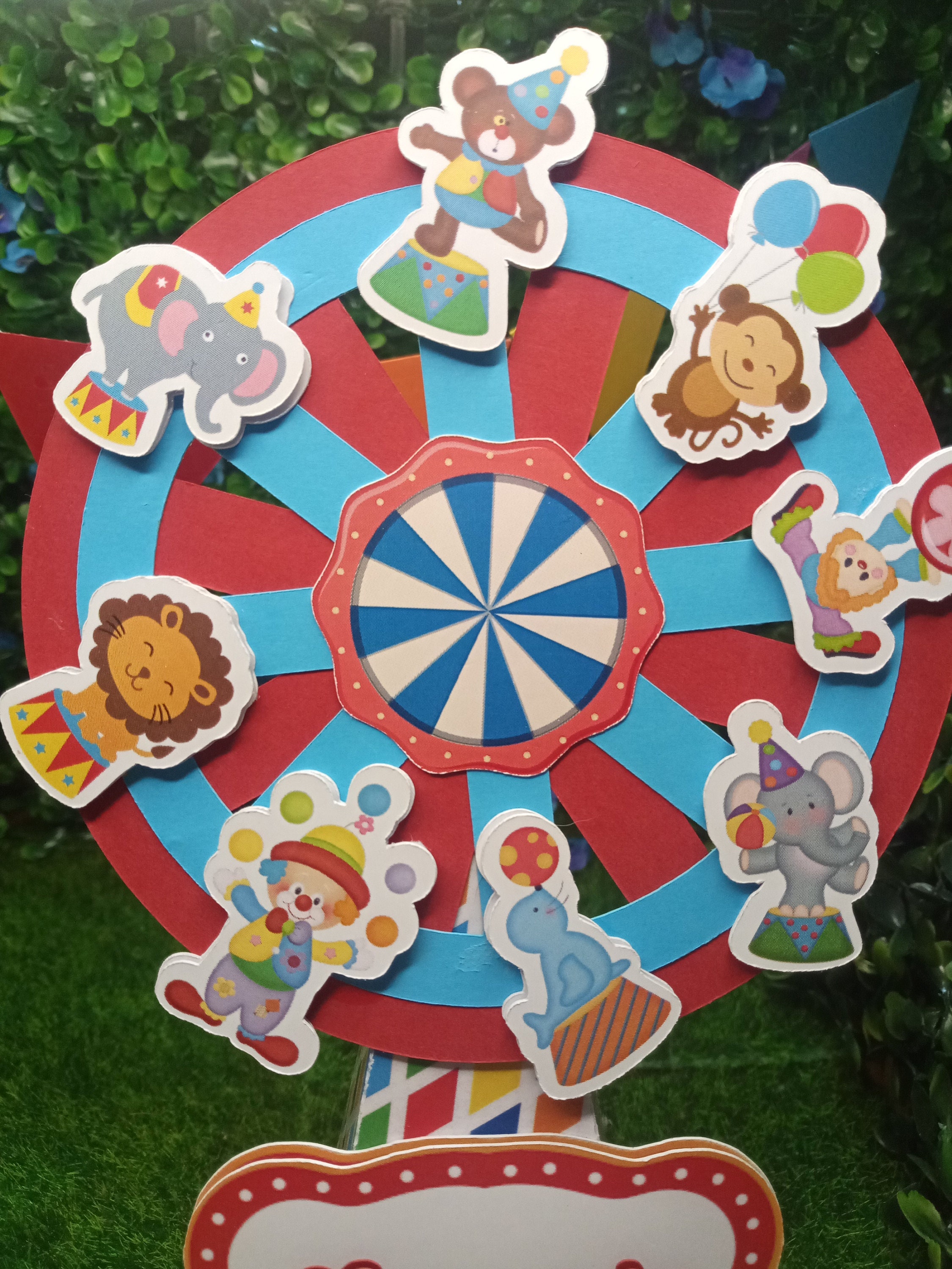 Circus Wheel Digital Template, Cut Files, Box Template SVG Files, Box ...