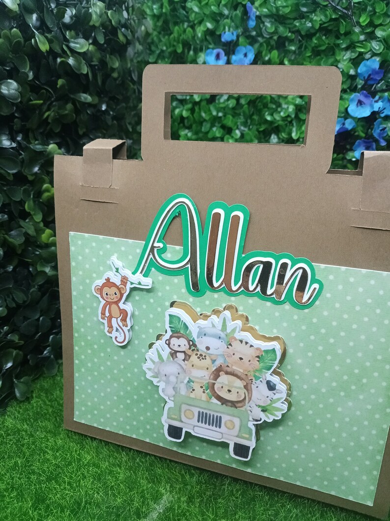 Suitcase Box Digital Coloring, Template With Video Tutorial, Box Template, Silhouette Cut File ...