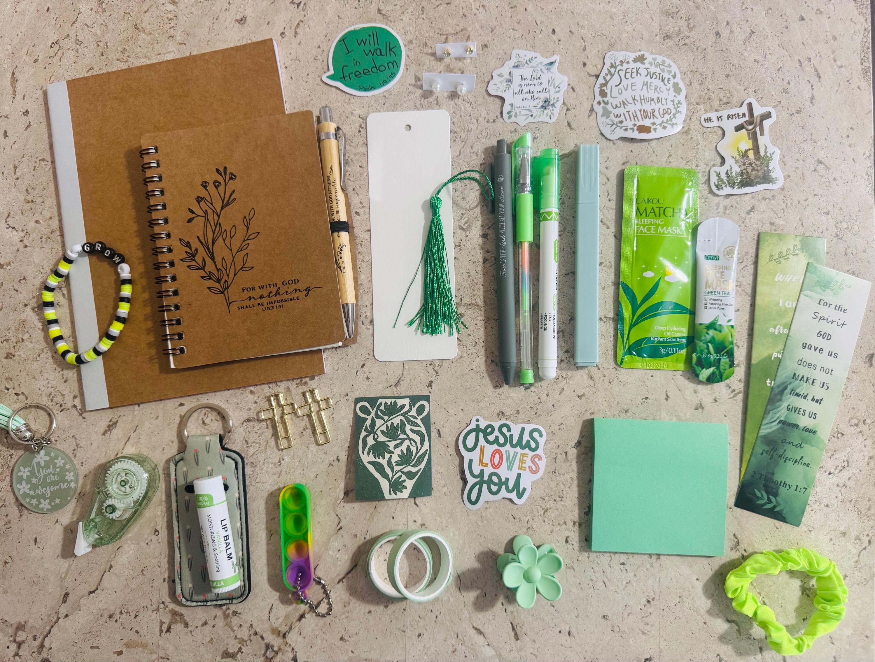 Premium Bible Study & Self-care Surprise Kit: Faith-based Surprise Box ...