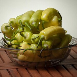 Poivron banane doux - + de 25 graines, héritage hongrois, facile à ...