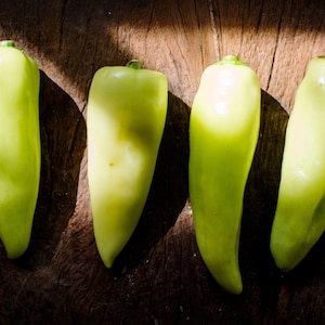 Poivron banane doux - + de 25 graines, héritage hongrois, facile à ...