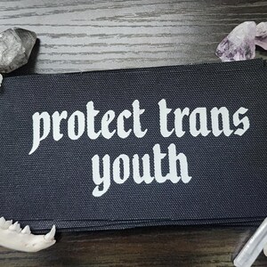 Protect Trans Youth Sew on Patch | Lgbtq Activism - Etsy