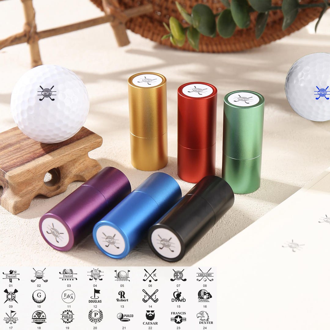 Stamp for Golf,gift Idea Golf Stamp,custom Golf Stamp,golf Ball Stamp ...
