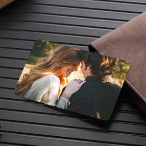 Custom Wallet Insert,couples Photo Print,personalized Photo Card,wallet ...