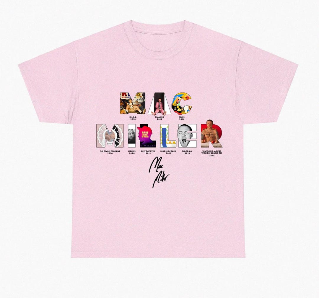 Mac Miller T-shirt, Mac Miller Christmas Shirt, Mac Miller Merch, Mac ...