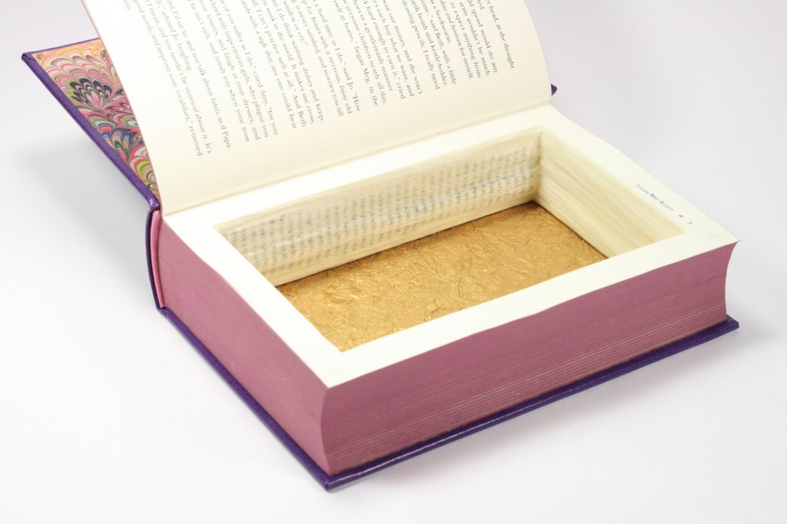 Little Women Hollow Book Gift Box Money Safe Secret Storage - Etsy