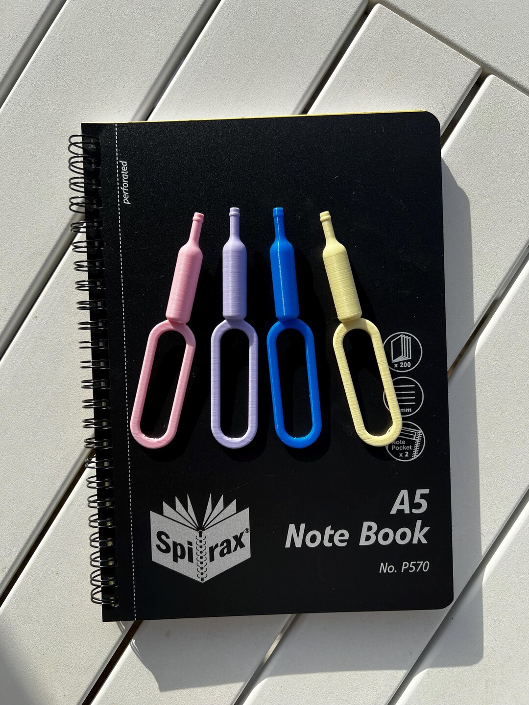 Winemark 3D Bookmark 3D Printed His & Hers Gifts Multicolour - Etsy