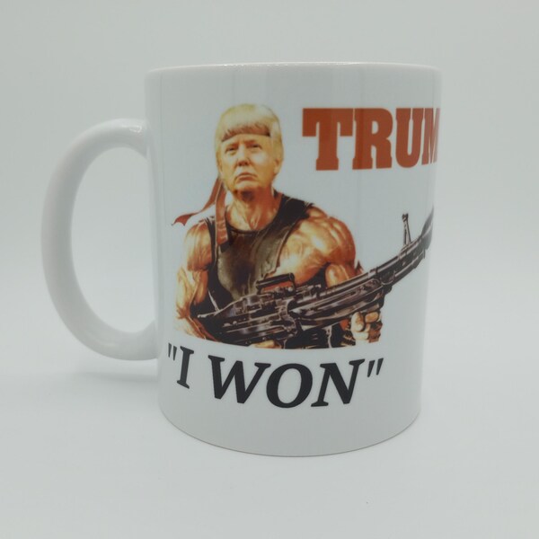 Trump as Rambo - Etsy