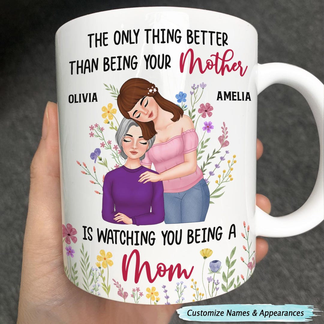 Better Than Being Your Mother Personalized Mug, Better Than Being Your ...