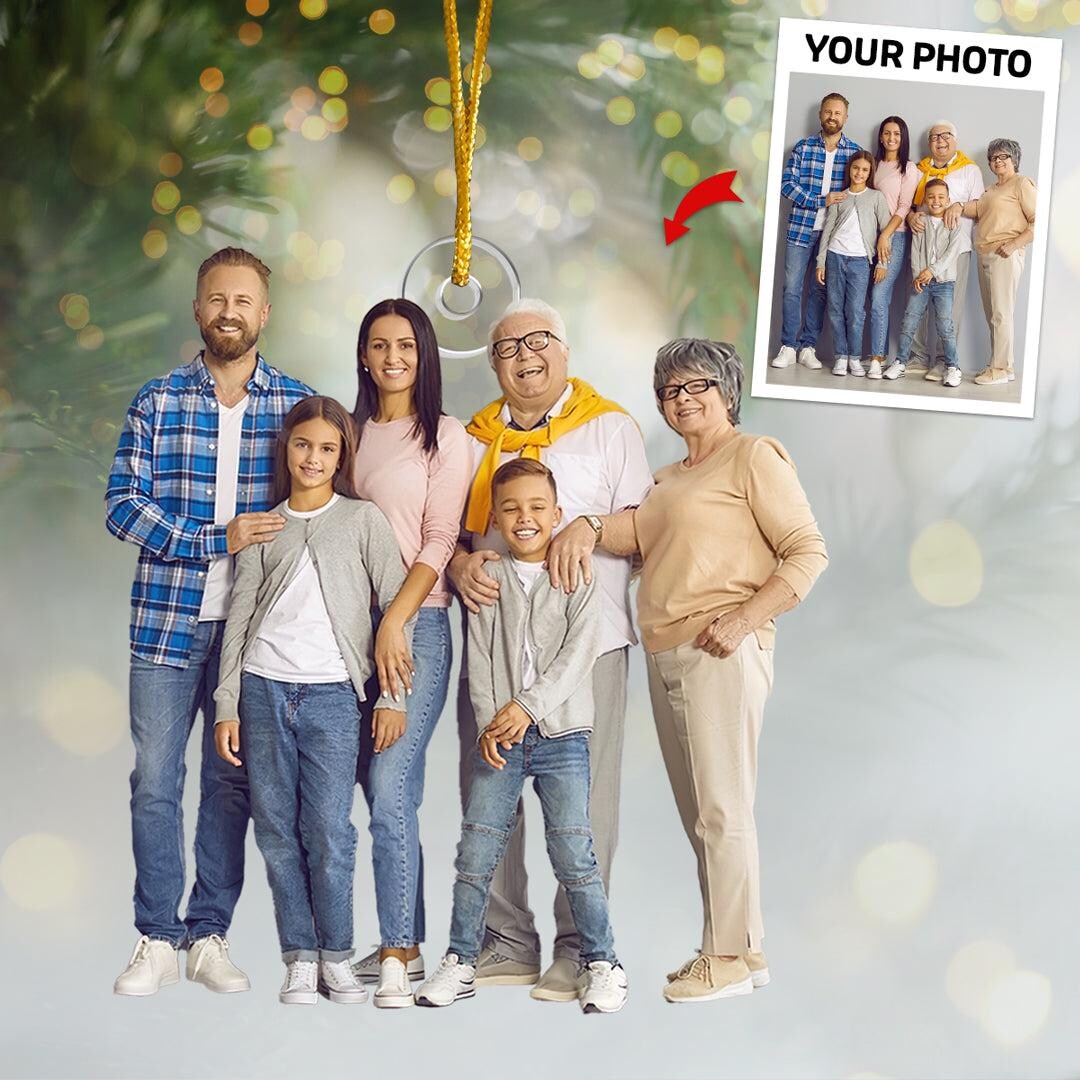 Custom Photo There’s No Place Like Home for the Holidays, Family ...