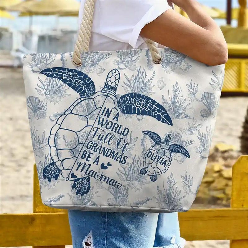 Personalized Beach Tote - Etsy