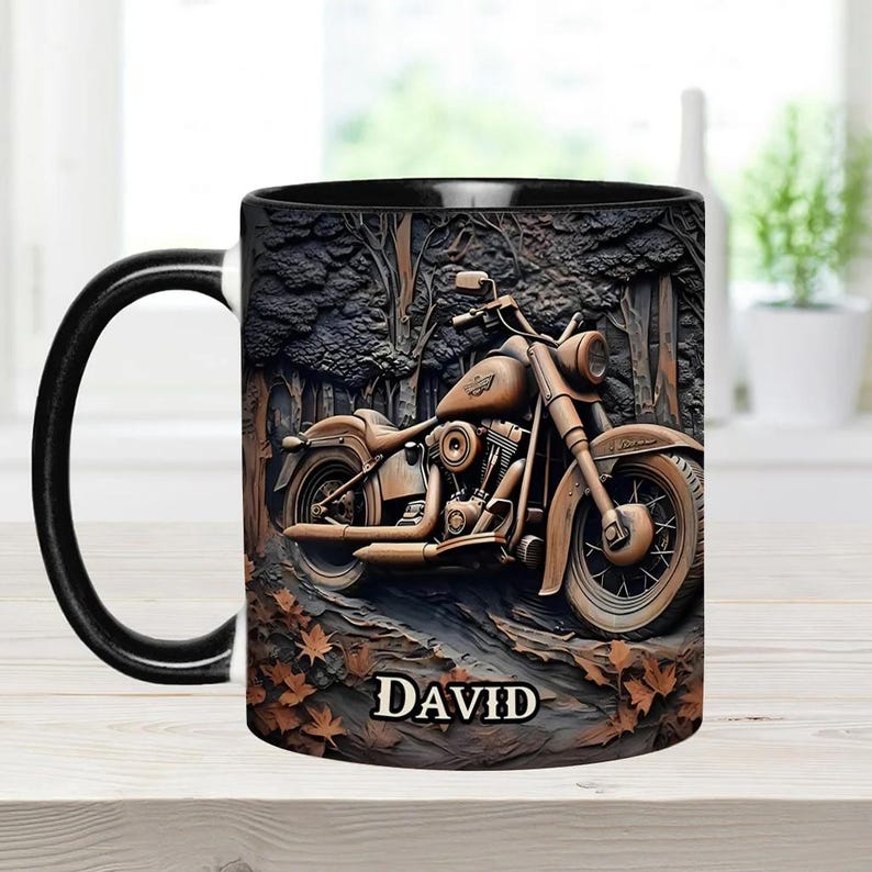 Never Underestimate an Old Man With A Motorcycle Personalized Biker ...