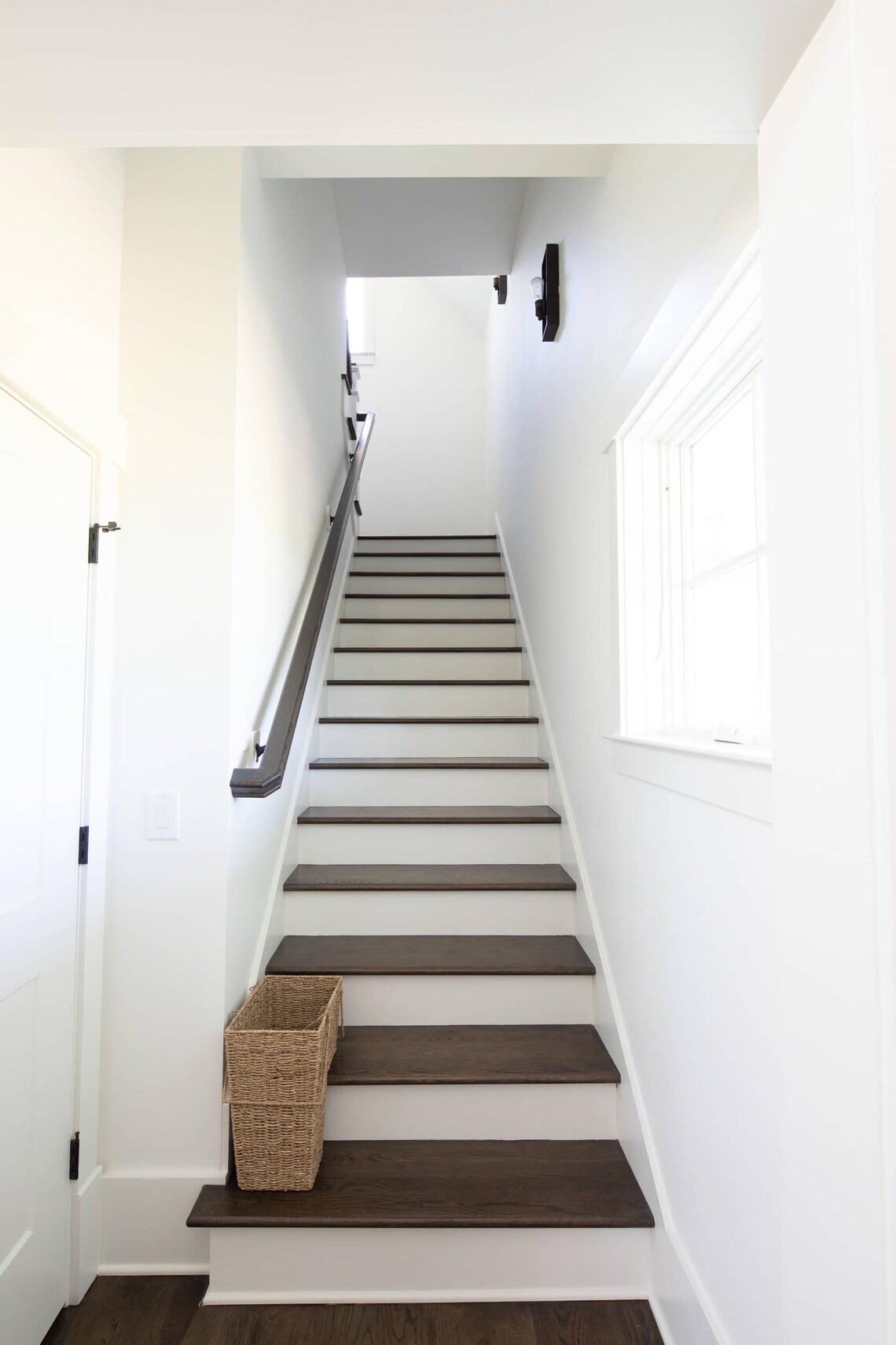 White Background Stair Risers Stair Stickers, White Stair Decals ...