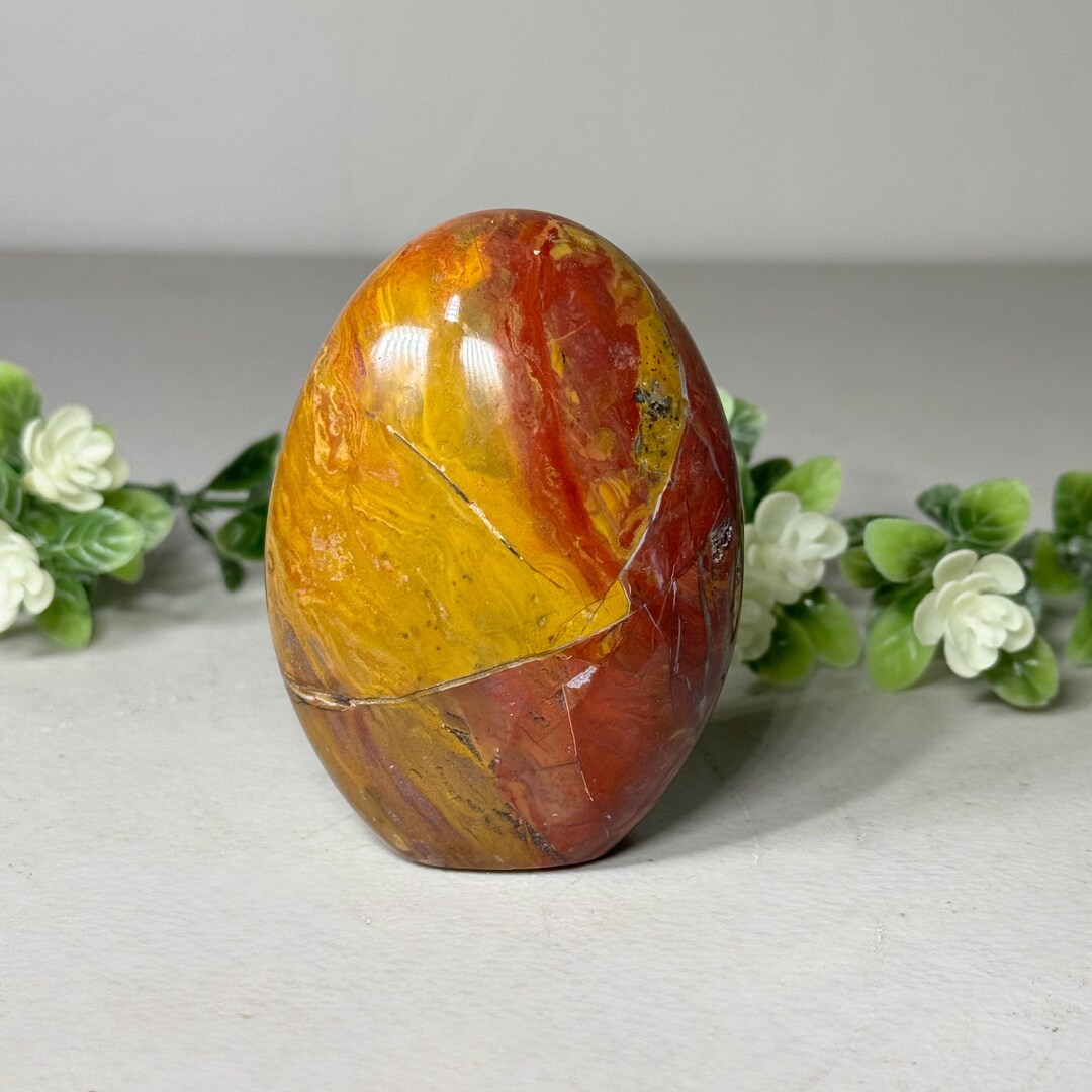 Sunset Jasper Freeform – Radiant Gold and Deep Terra Tones – Natural ...