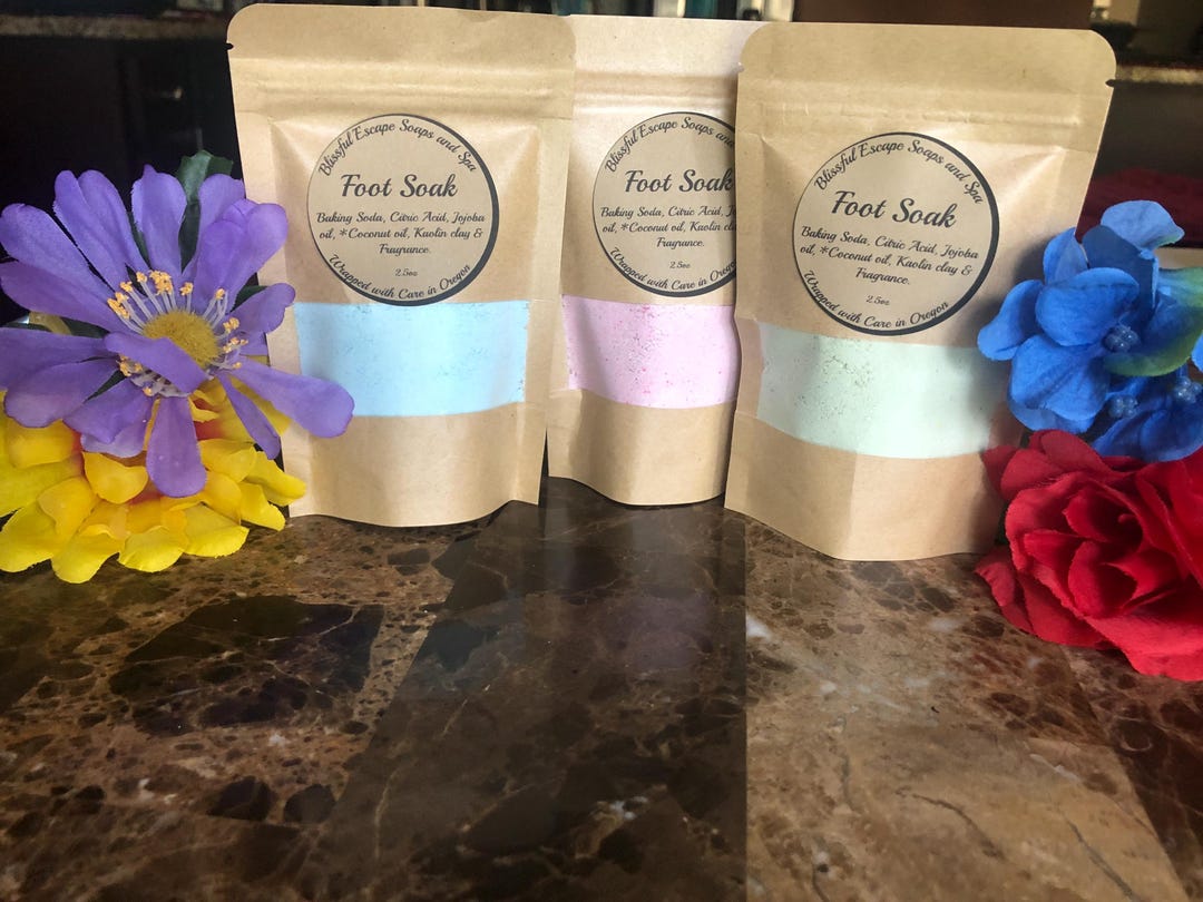 Spa Foot Soak Powder - Etsy