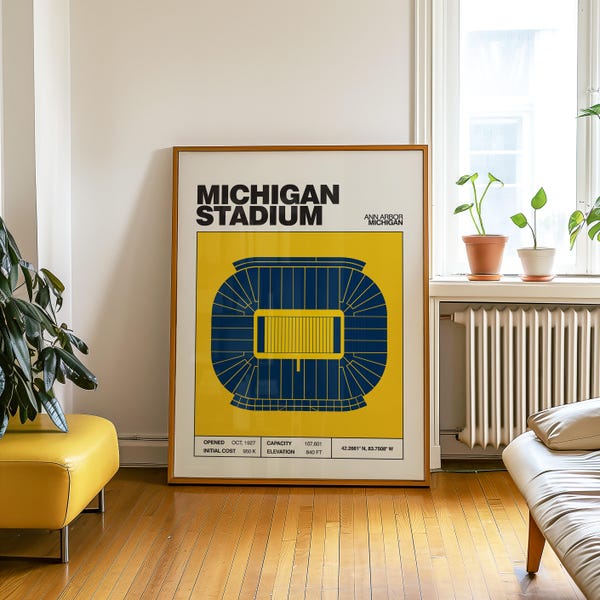 Michigan Wolverines - Etsy
