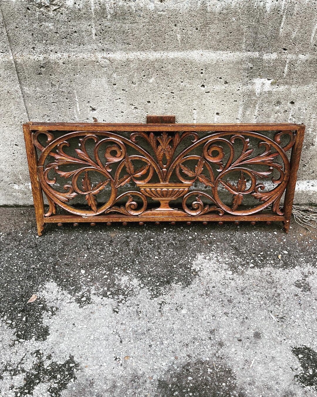 Original Antique 1900s Victorian Oak Fretwork - Etsy