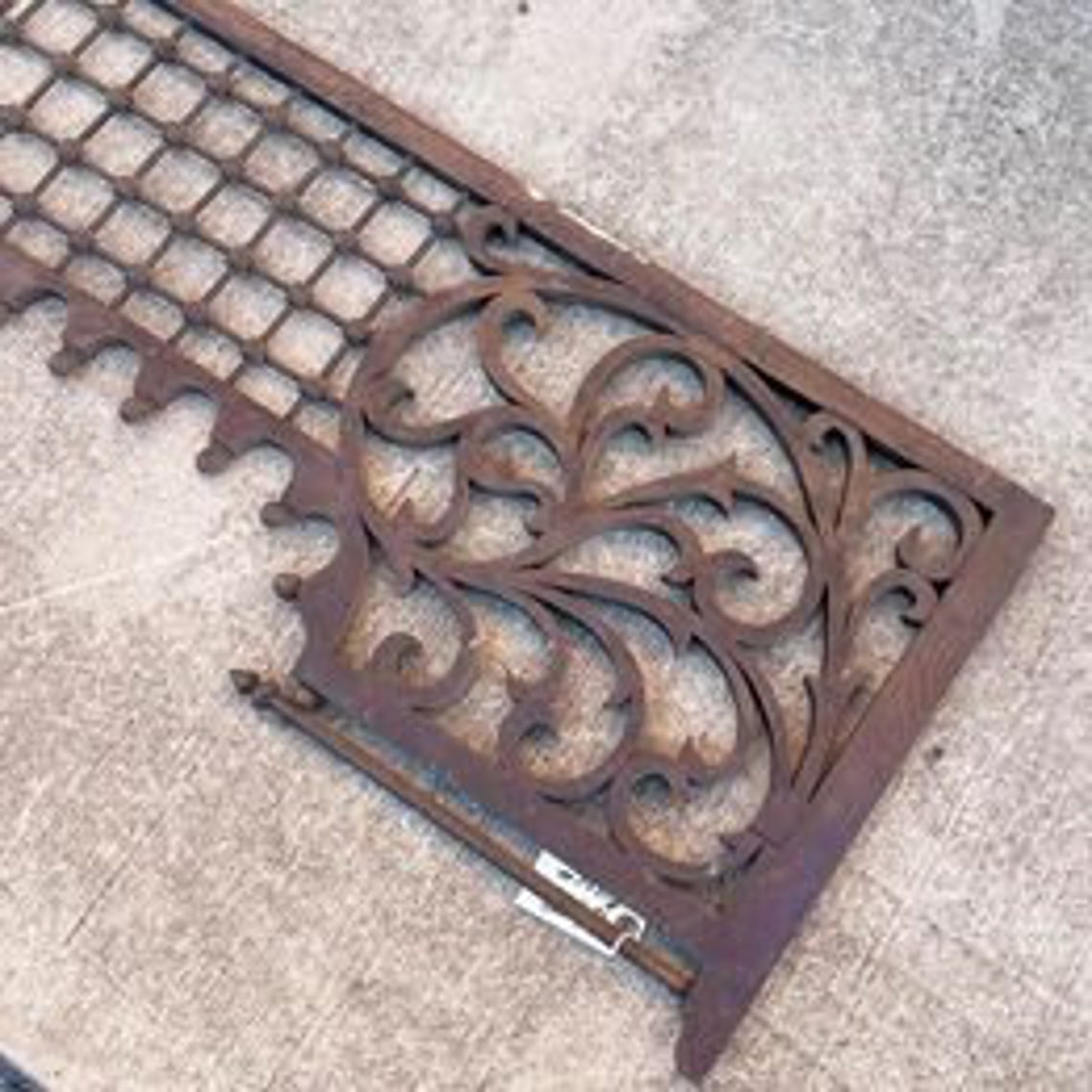 Original Antique 96" 1910s Wood Fretwork - Etsy