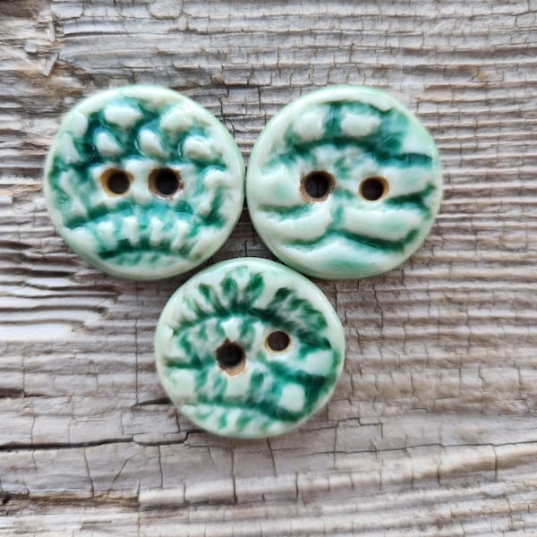 Ceramic Buttons - Etsy