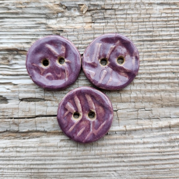 Violet Buttons - Etsy