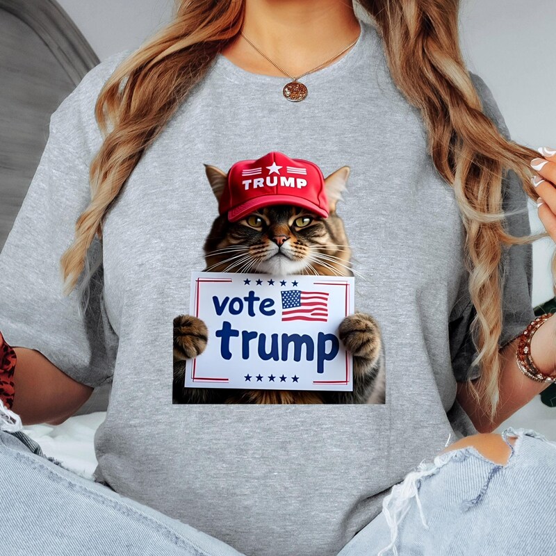 T Shirt Trump Cats - Etsy