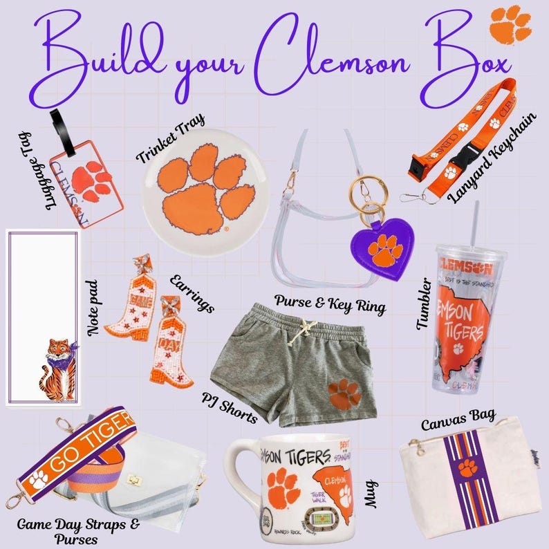 Any College, Clemson Tigers, Bed Party, Graduation, Graduation Gifts ...