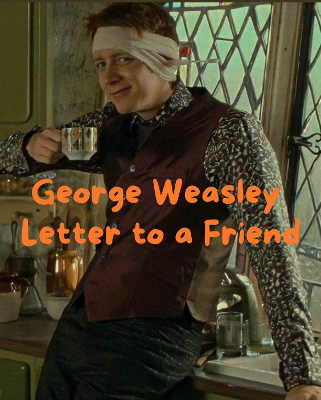 George Weasley Letter to a Friend 1300 Words - Etsy