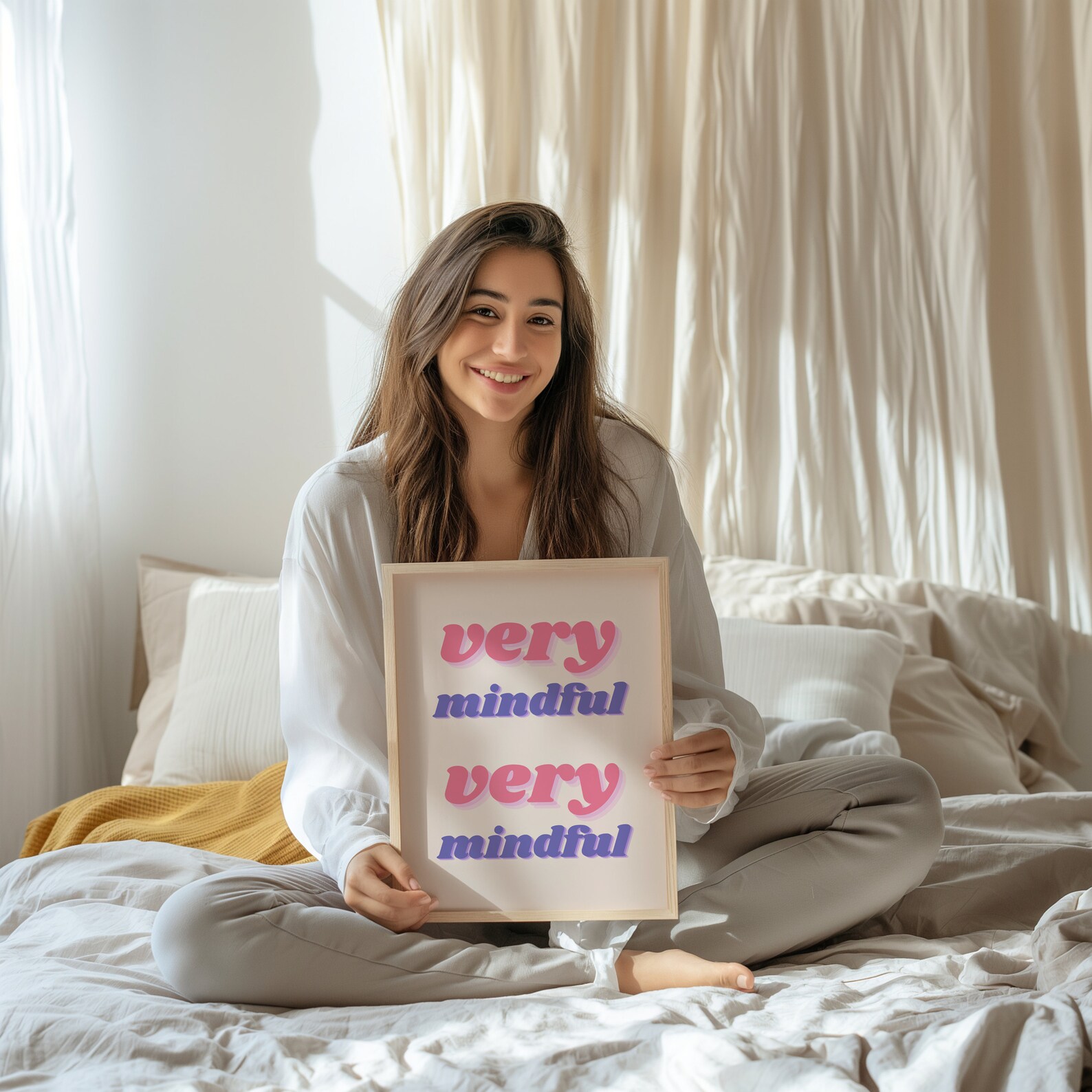 Very Demure Very Mindful Digital Print Wall Art Very Cutesy Gen Z ...