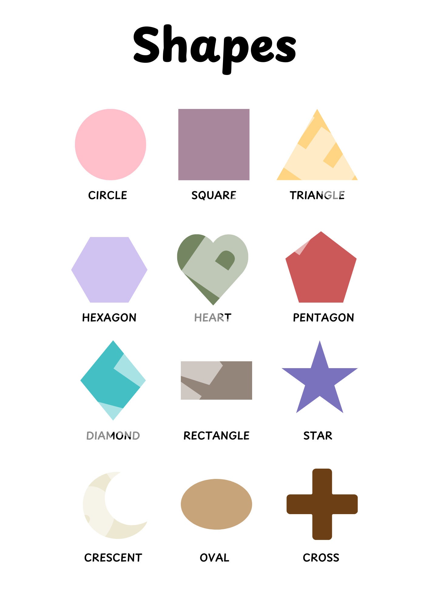 Printable Educational Posters for Teachers - Colours, Numbers, Days ...