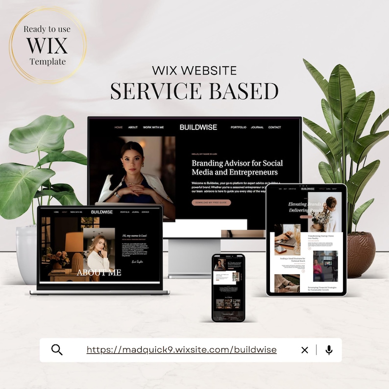 Life Coache Wix Website Template – Professional Coaching Design | Wix Influencer Website | Wix ...