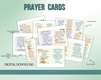 Prayer Card - Etsy