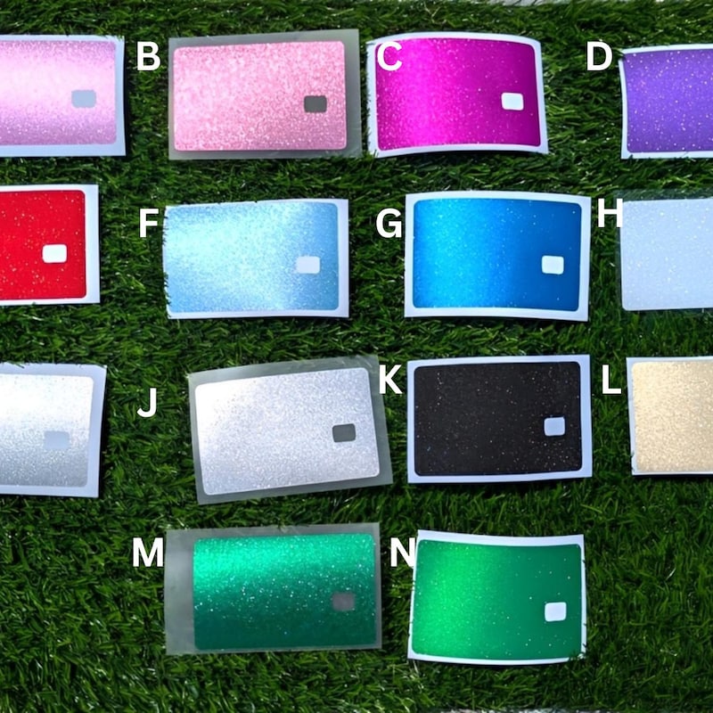 Credit Card Stickers - Etsy