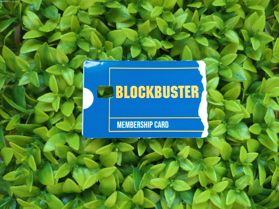 Blockbuster Card I Credit I Debit I Skins I Decals I Stickers - Etsy