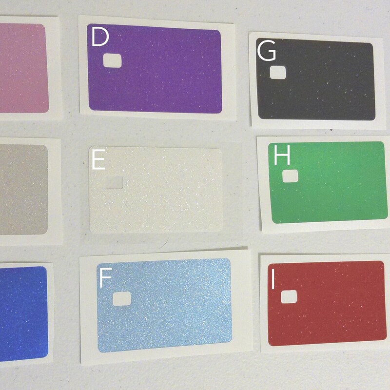 Debit Card Stickers - Etsy
