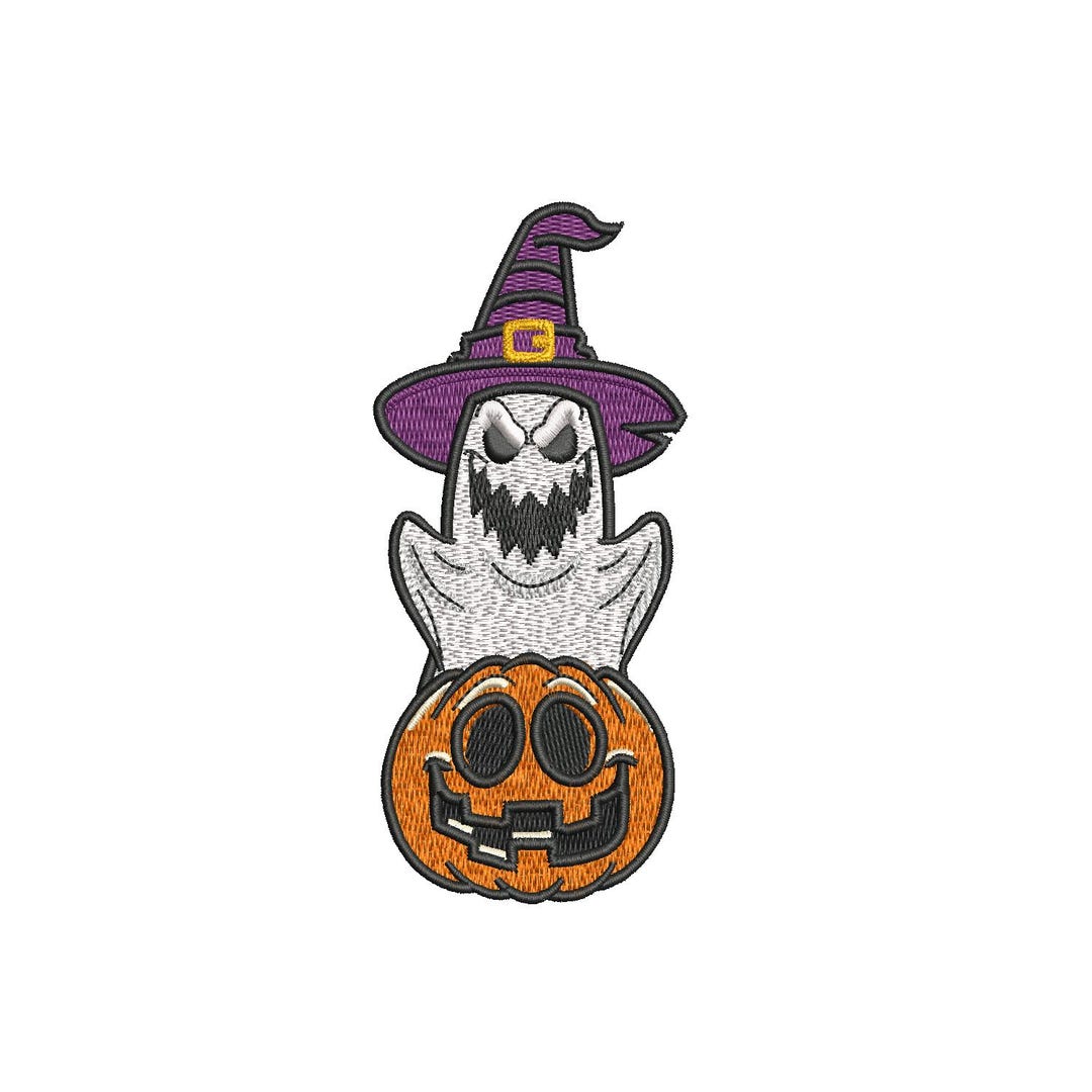 Spooky Halloween Embroidery Designs, Pumpkin Machine Embroidery ...