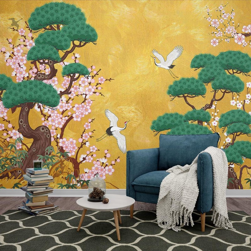 Chinoiserie Vinyl - Etsy