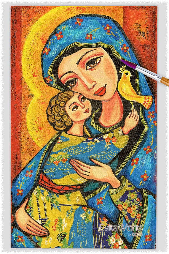 Famous Mary Mother Of God Paintings